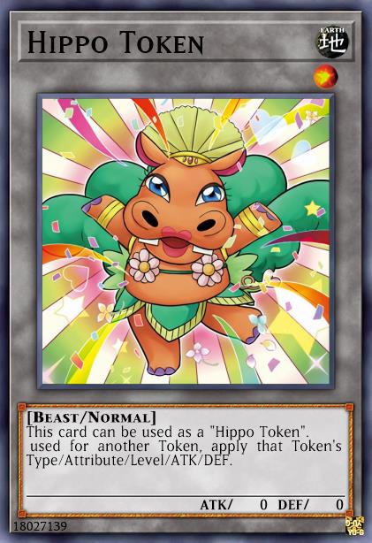 Yu-Gi-Oh! Wiki - Hippo Token