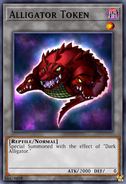 Yu-Gi-Oh! Wiki - Alligator Token