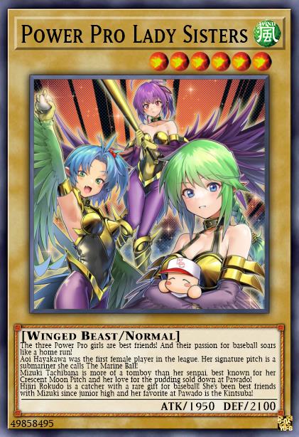 Yu-Gi-Oh! Wiki - Power Pro Lady Sisters