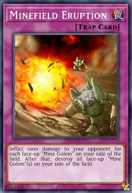 Yu-Gi-Oh! Wiki - Minefield Eruption